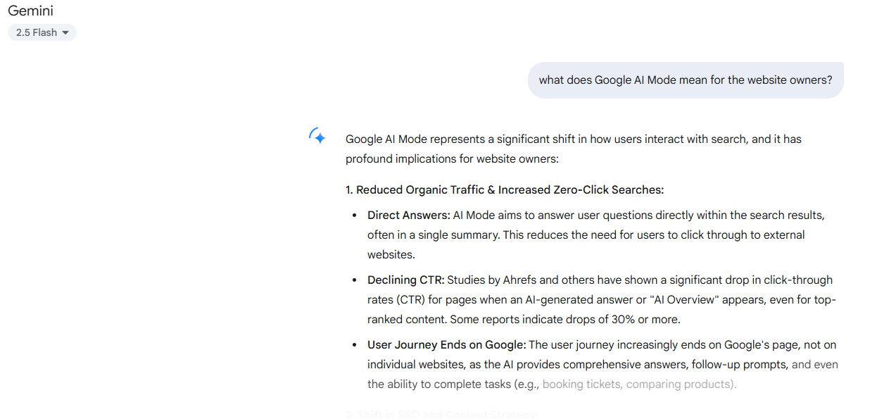What Is Google AI Mode and How It Will Impact Websites